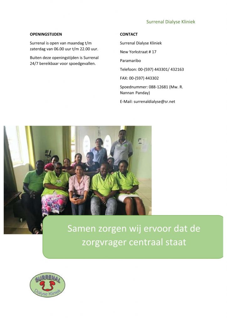 Informatie over Surrenal – Surrenal Dialyse Kliniek